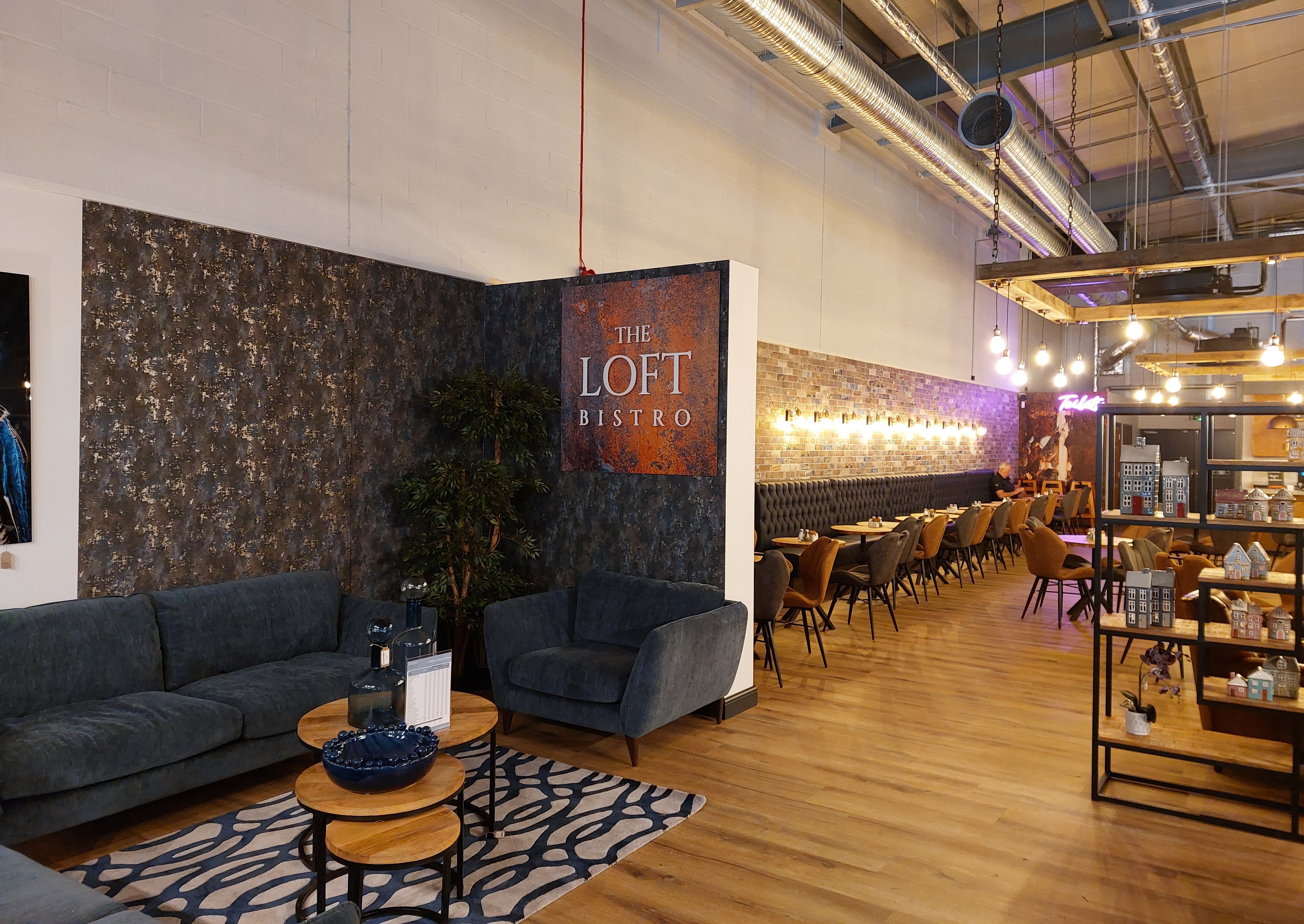 I went to the new Loom Loft store in Preston to eat at the Loom Bistro ...