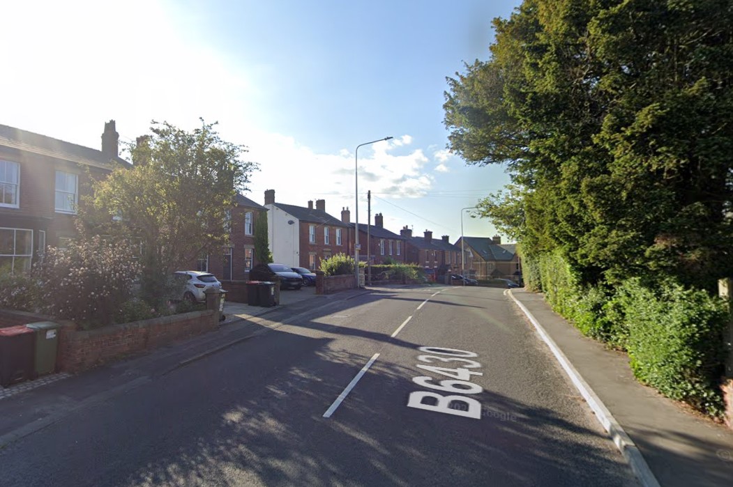 Major Road Closed In Garstang Last Night Following Crash Between Car