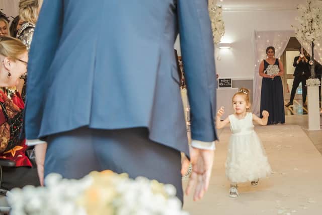 Watch The Moment Disabled Three Year Old Girl Walks Further Than Ever